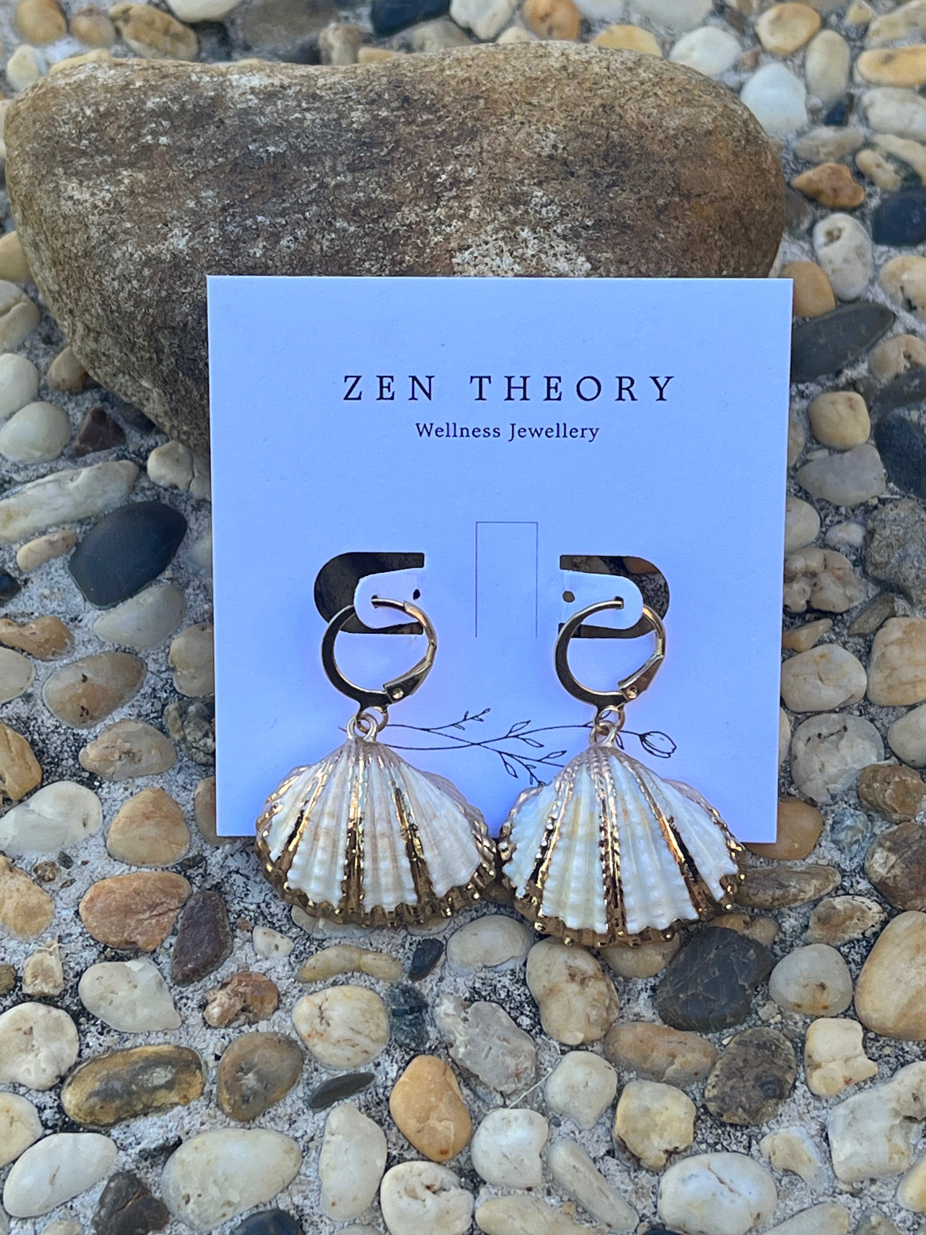 Clam Coastal Earrings – ZEN THEORY